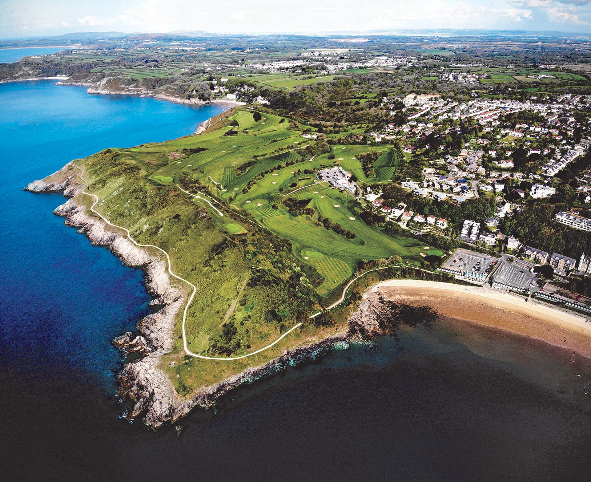 A Beautiful Welsh Golf Course with stunning views of the Gower ...